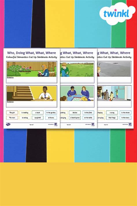 Colourful Semantics For Older Learners