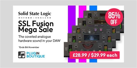 All Ssl Fusion Plugins On Sale For A Limited Time At Plugin Boutique