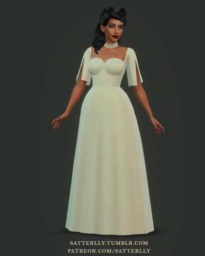 Set Charlotte New Mesh Ea Mesh Edit 4 Dresses Tumbex