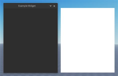 Plugin Widget Minimum Size Not Working Scripting Support Developer
