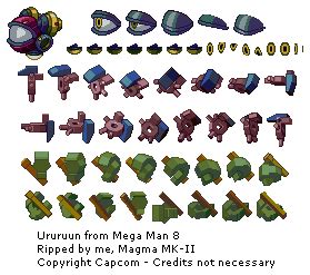 Ururuun Mega Man 8 Playstation The Spriters Resource