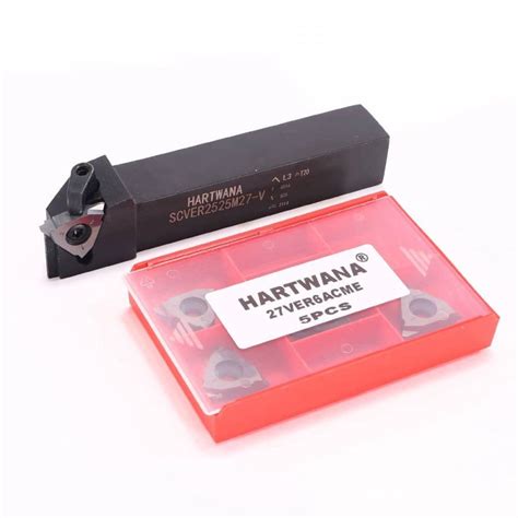 Hartwana Lathe Indexable Threading Tool Vertical 29 Degree 6acme