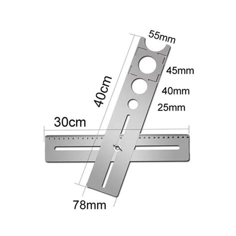 Multi Angle Ruler Activities Template Angle Measuring Model Tool Instrument Brick Tile Wood