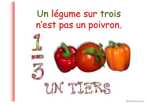 Les Fractions English Esl Powerpoints