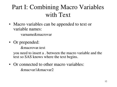 Ppt Epib 698e Lecture 12 Introduction To Sas Macro Powerpoint