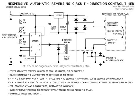 Model Train Auto Reverse Check My Circuit General Electronics