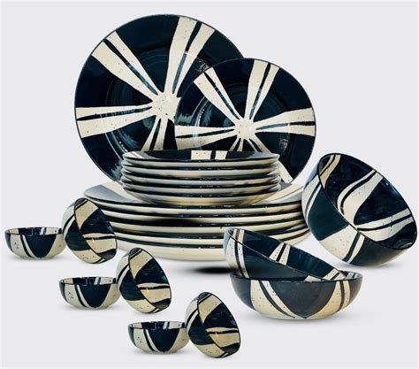 21 Piece Ceramic Dinner Set Premium Splash Stoneware Design Album On Imgur