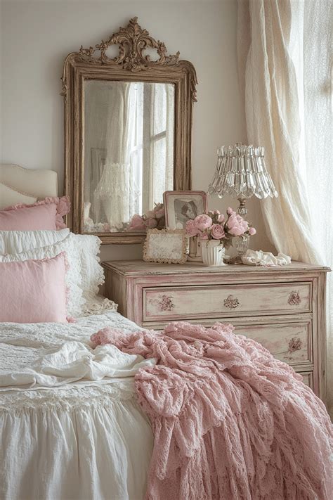 29 Vintage Shabby Chic Bedroom Ideas That Feel Romantic Soft And