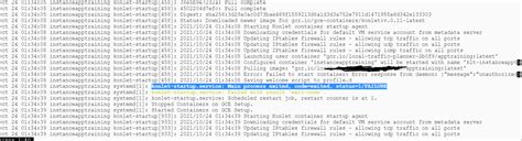 Docker Why Is My Container Not Starting On Google Compute Engine VM Stack Overflow