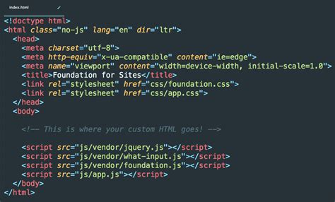 Zurb Foundation Training Zero To Website Guide Part 2 Digging Into The Foundation Starter Package