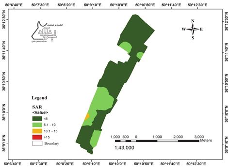 Spatial Distribution Map For Sar Using Ordinary Kriging Download