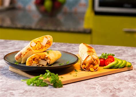Burritos De Huevo Y Pollo Tip Top