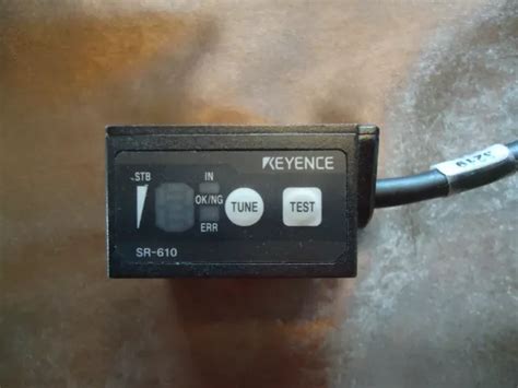 Scanner De Codes Barres Keyence Sr 610 Image Triple 3hi Fabriqué Au Japon Eur 88 45 Picclick Fr