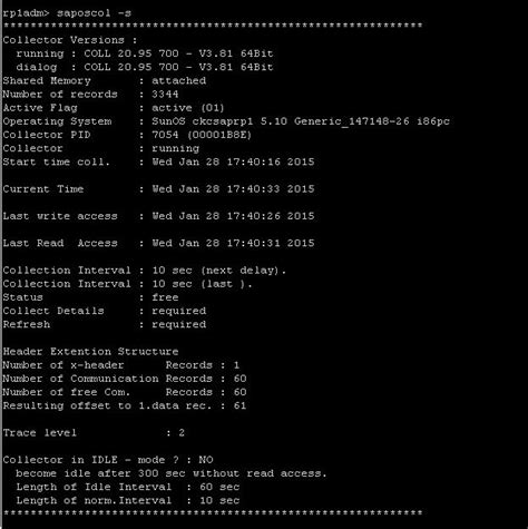 Sap Basis Saposcol Not Starting Cannot Create Shared Memory