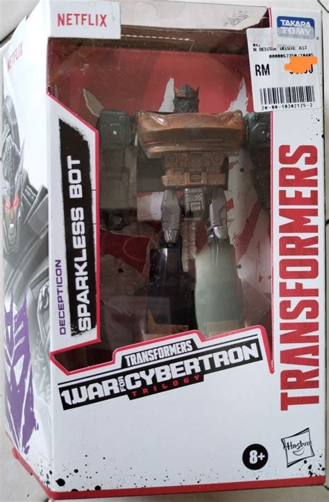 Transformers Sparkless Bot Hobbies And Toys Toys And Games On Carousell