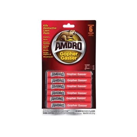 Amdro Gopher Gasser 6pk 100525532 Zoro