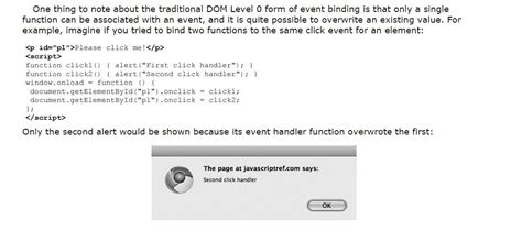 Binding Event Handler Attribute Onclick 2 Times With Javascript Stack Overflow