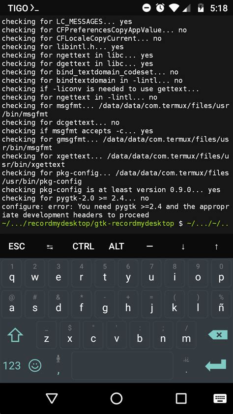 gtk recordmydesktop · issue 10179 · termux termux packages · github