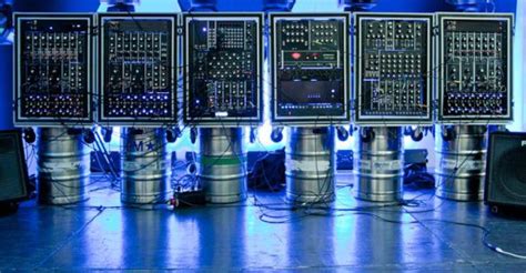 Bob Moog Foundation Modular Legacy At Namm In 2013 Erik Norlanders Towering Wall Of Doom