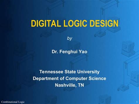 lecture digital logic design chapter4 4web ppt