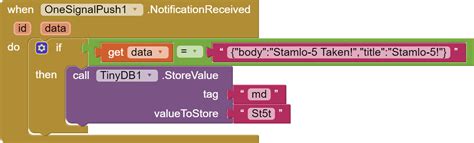 How To Store Data For Onesignal Push Notification Discuss Kodular Community