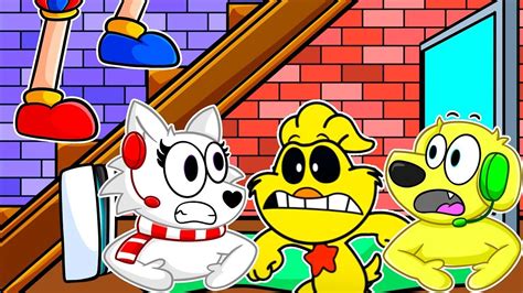 We Built A Secret Base With Tyler And Snowi To Hide From Pomni In Roblox