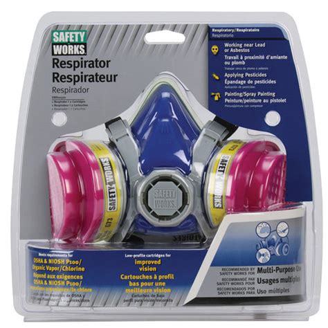 Safety Works Multi Purpose Half Mask Respirator Saltillo Ms