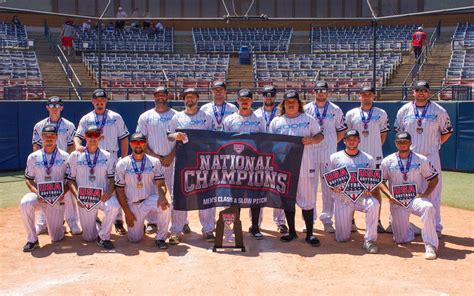 Mens Class A Slow Pitch National Championship Title Claimed As Labor