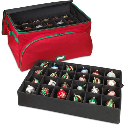 Christmas Ornament Storage Containers Holds Up To 72 4” Ornaments D