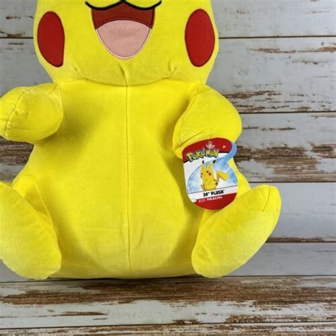 Pikachu Plush 24 Inch Pokemon Jumbo New With Tags 4692014897