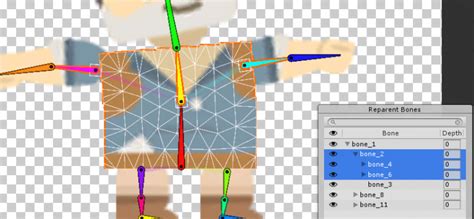 Rig A 2d Animated Character In Unity Gamedev Academy
