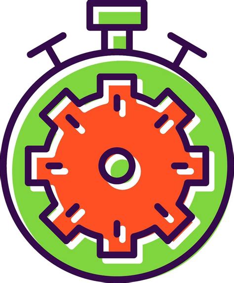 Fast Processing Filled Design Icon 44108544 Vector Art At Vecteezy