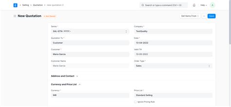 Quotation Issue On Page Reload In Mentioned Scenario Issue Frappe Erpnext GitHub