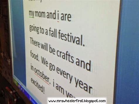 Mrs Wheeler S First Grade Tidbits Capitalization