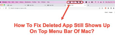 Solved Uninstalled Deleted App Still Shows Up On Mac Or Menu Bar