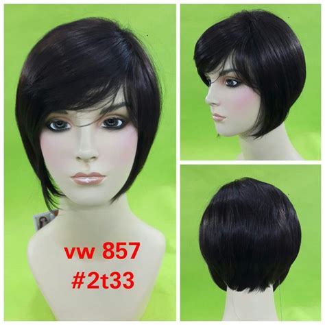 Jual Wig Bob Wanita Vw857 Bisa Cuci And Catok Shopee Indonesia
