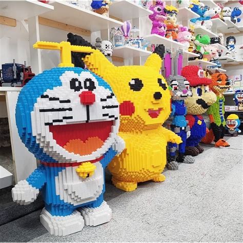 Mua Mô Hình Lắp Ghép Doraemon Siêu To Lego Doraemon Kích Thước Lớn