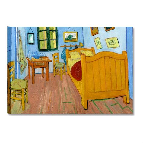 Van Gogh La Stanza Quadro Moderno Stampa Su Tela 70 X 50 Riproduzione