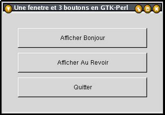 Gtk Perl Par La Pratique