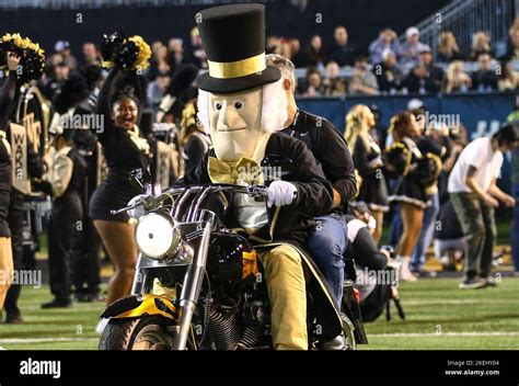 November 12 2022 Wake Forest Mascot Before The Game Ncaa Football