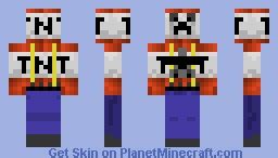 Tnt Minecraft Skin