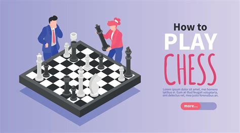 Isometric Chess Banner 21855984 Vector Art At Vecteezy