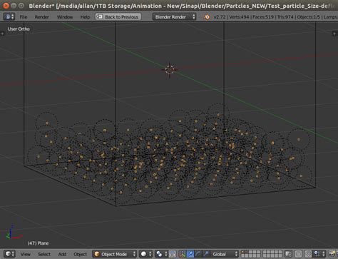 Variable Particle Size And Size Deflect Not Working Molecular Animation Particles And