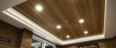 Sleek Upvc Soffit Cladding Wood Effect Recessed Lighting Home