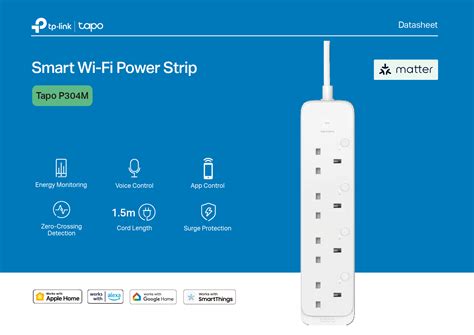 Tp Link P304m Tapo Smart Wi Fi Power Strip Instruction Manual