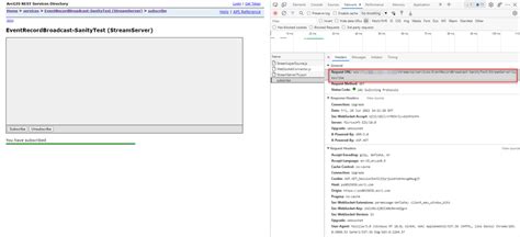Iisarr Proxy For Geoevent Server And Stream Service Esri Community