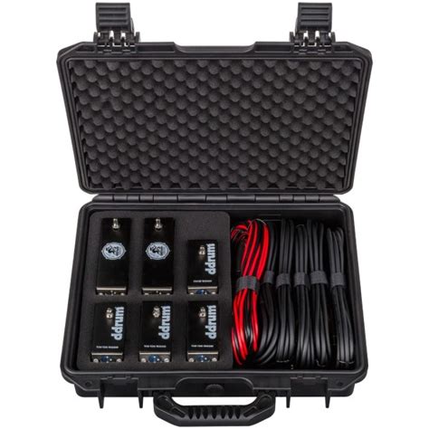 Ddrum Vinnie Paul Pantera Drum Trigger Pack With Case And Cables 6
