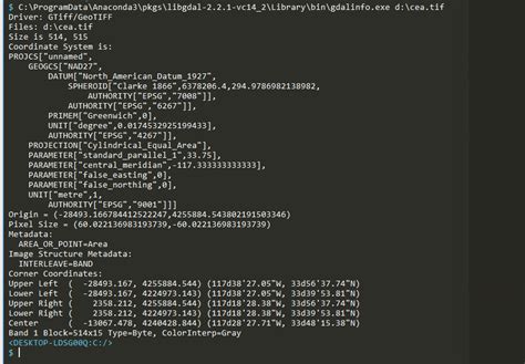 Python で Geotiff を使ってみる