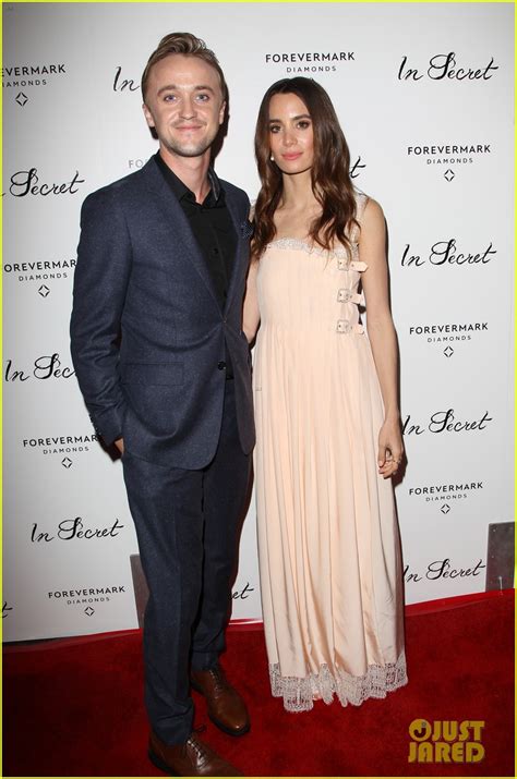 Elizabeth Olsen And Tom Felton Date Night At In Secret Premiere