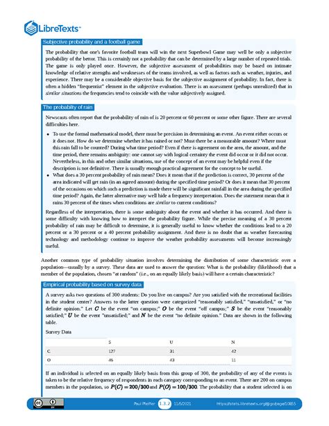 Solution Probability Interpretations Studypool